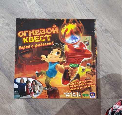 Настольная игра Огневой квест