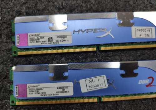 Оперативная память 4 гб DDR2 Kingston KHX8500D2/2