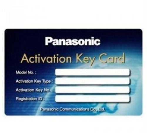 Ключ активации Panasonic KX-NCS4910XJ для миниатс