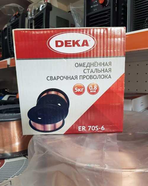 Проволока сварочная deka 0.8 5