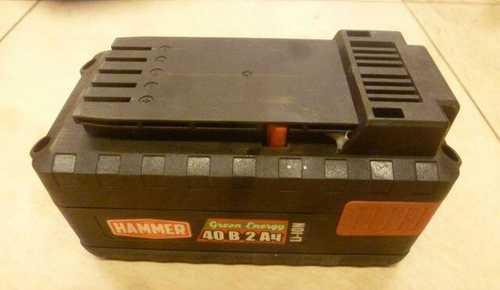 Аккумулятор Hammer AKS42 40В 2Ач Li-Ion