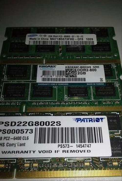 Оперативная память 2gb ddr-2 ddr-3