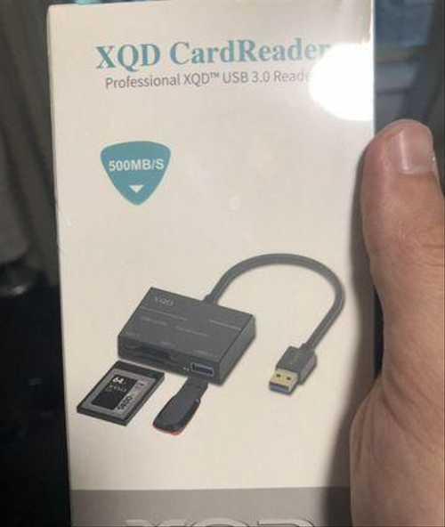 Картридер xqd sd usb