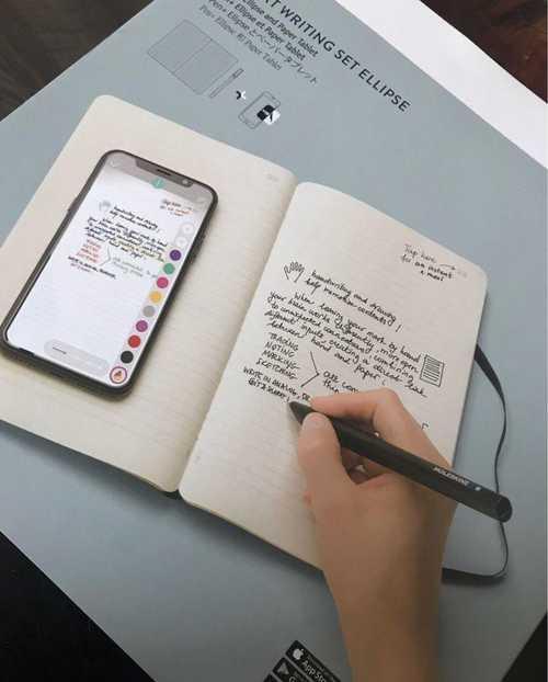 Moleskine smart tools connected