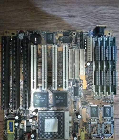Комплект mb Pentium166, 16мб, svga