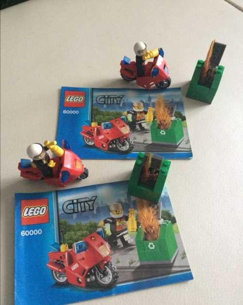 Lego 60000 Лего пожарный на квадроцикле