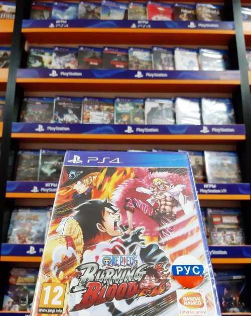 One Piece: Burning Blood (New)(PS4, русские субтит