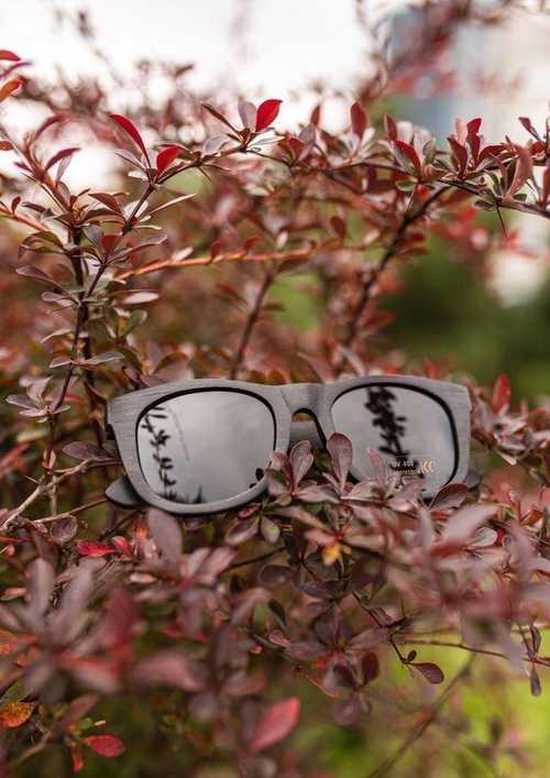 Деревянные солнцезащитные очки ручной работы