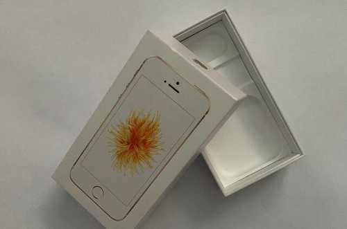 Коробка от iPhone SE Gold 32 гб