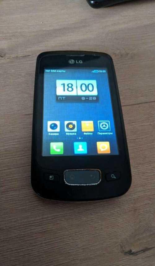 Телефон LG Optimus One P500
