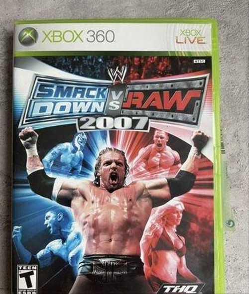 Wwe smackdown vs raw 2007 xbox 360