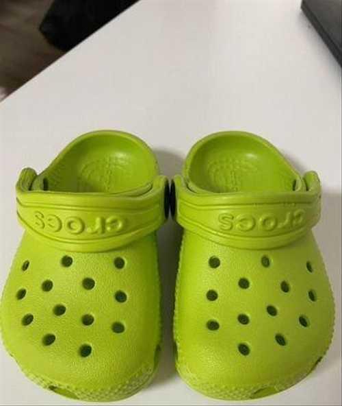 Сабо crocs детские новые