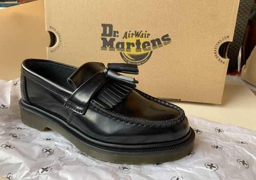 Новые лоферы Dr. Martens Black Adrian Loafers