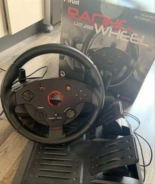 Руль игровой с педалями Trust GXT 288 Racing Wheel