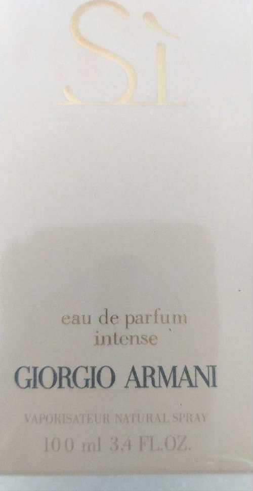 Парфюмерная вода Si giorgio armani