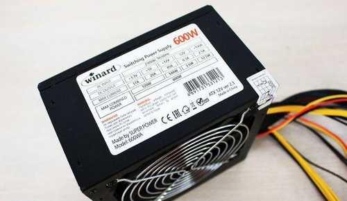 Блок питания 600W Winard