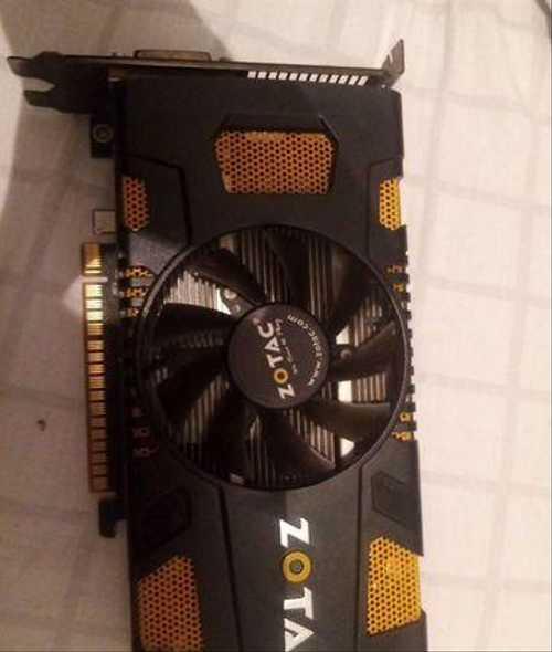 Видеокарта Zotac GTX 550ti