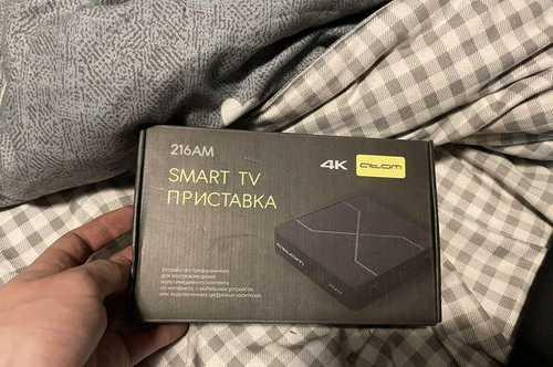 Smart tv приставка Atom 216am