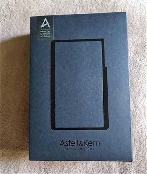 Кожаный чехол для плеера Astell&Kern SP2000 черный