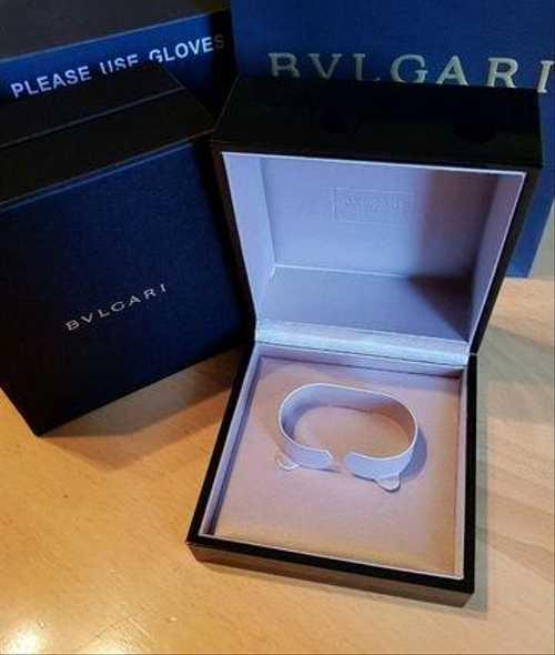 Коробка Bvlgari под браслет лаковая