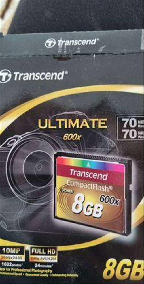 Compactflash 8gb 600x