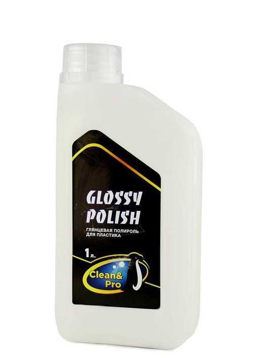 «glossy polish» 1л Глянцевый полироль для пластика