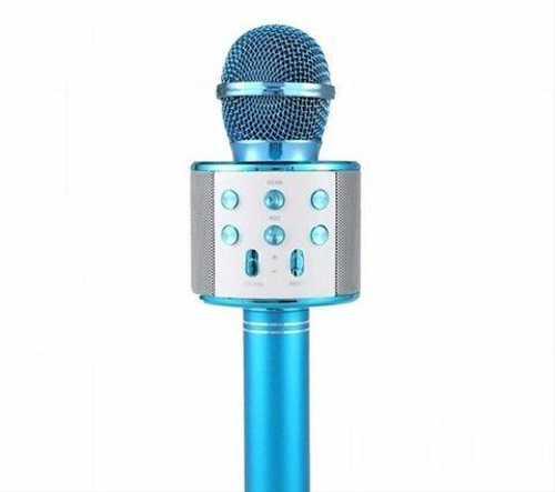 Караоке микрофон Wster WS-858 Синий