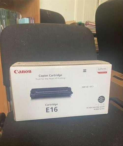 Картридж оригинальный Canon e16