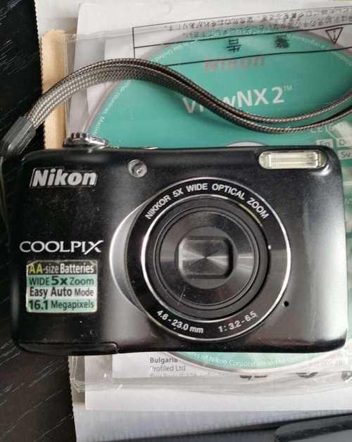Компактный фотоаппарат coolpix l26
