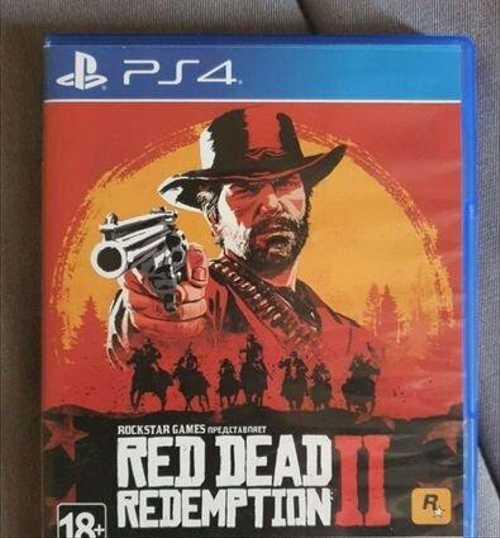 Диск Red Ded Redemption 2 PS4