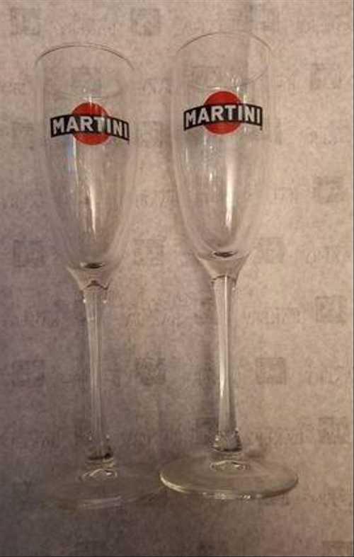 Бокалы для шампанского " Флют" Martini