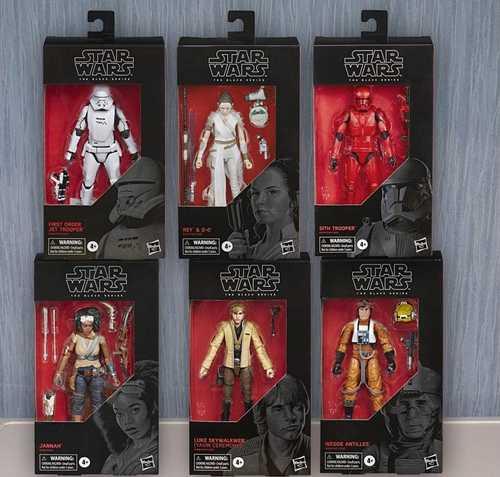 Фигурки Star Wars black series 15см новые