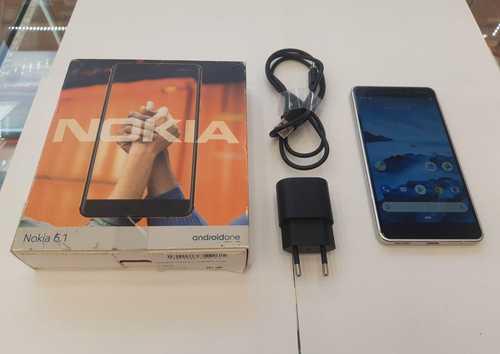 Смартфон Nokia 6.1 Dual, White
