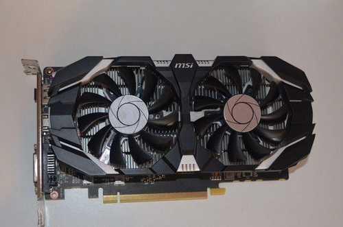 MSI nVidia GeForce GTX 1050TI, 4 Гб