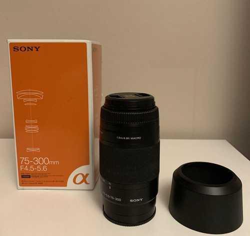 Объектив Sony AF 75-300mm f/4.5-5.6