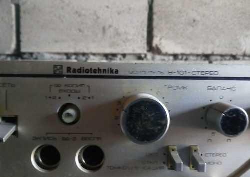 Усилитель Радиотехника У101