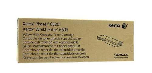 Картридж Xerox 106R02235 желтый