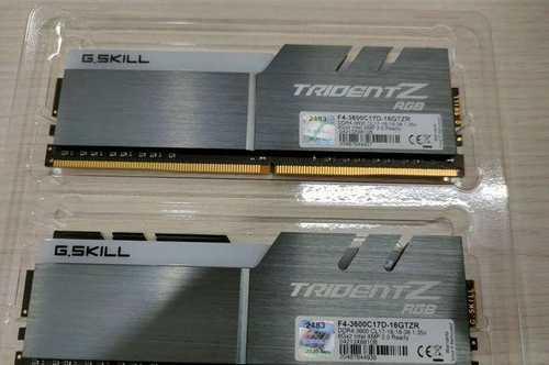 G.Skill TridentZ RGB 16Gb 3600С17 B-die DDR4 (2x8)