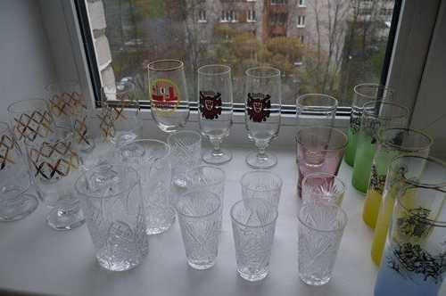 Пивные сувенирные бокалы,стаканы, хрусталь