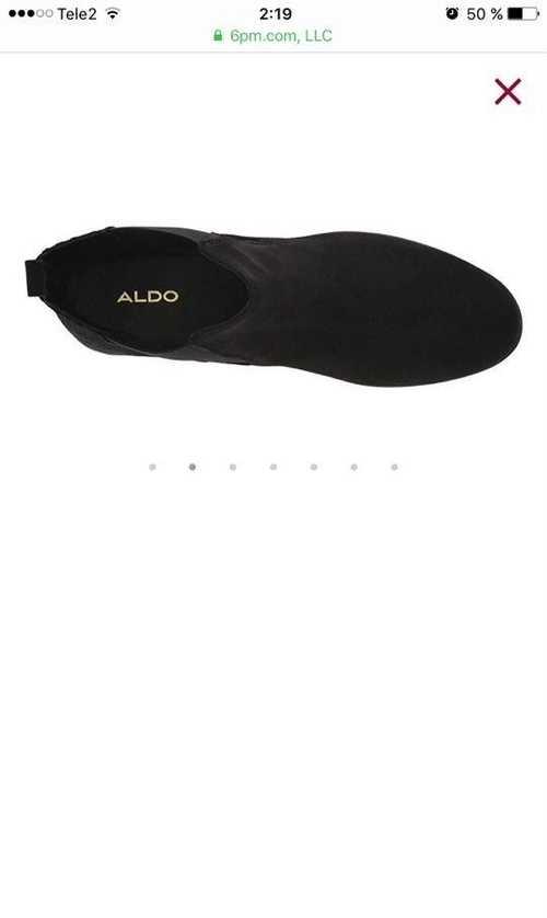 Новые ботинки челси Aldo замшевые