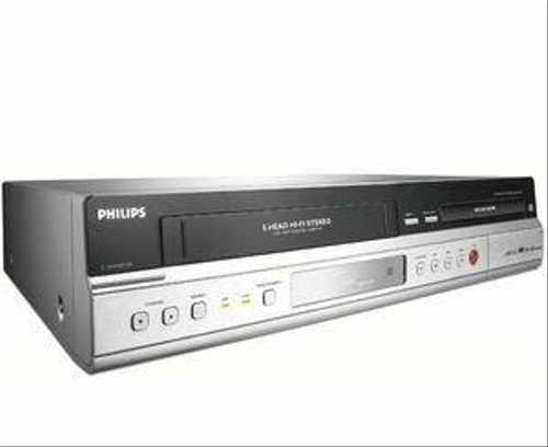 2 в 1 DVD рекордер+видеомагнитофон Philips, новый