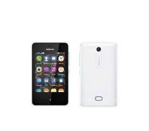 Nokia Asha 501 Dual Sim White