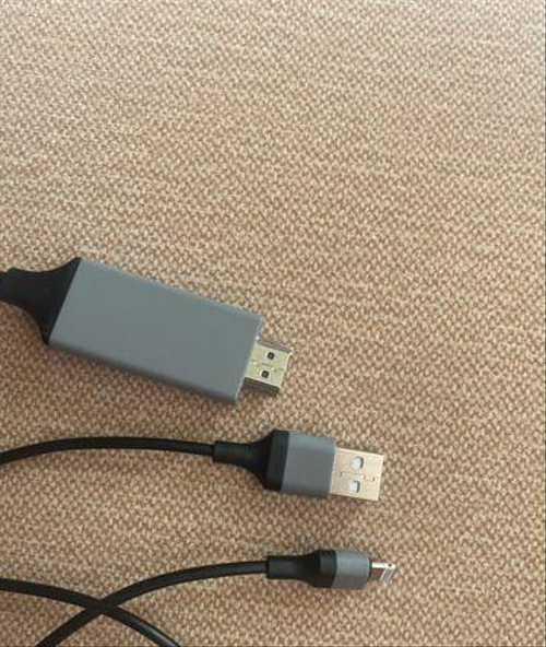 Переходник hdmi на lightning