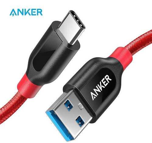 Кабель Anker Powerline + (type c)