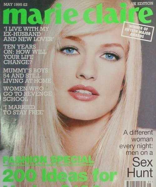 Английские журналы Marie Claire за 90-е и 2000-е
