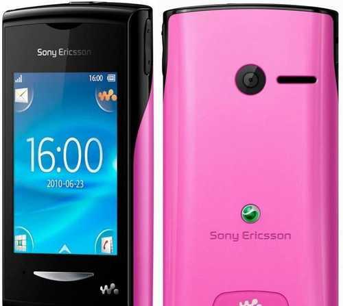 Телефон Sony Ericsson W150i pink/black