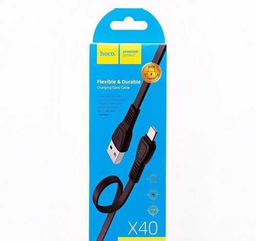 Кабель hoco X40 Noah charging data cable for Light