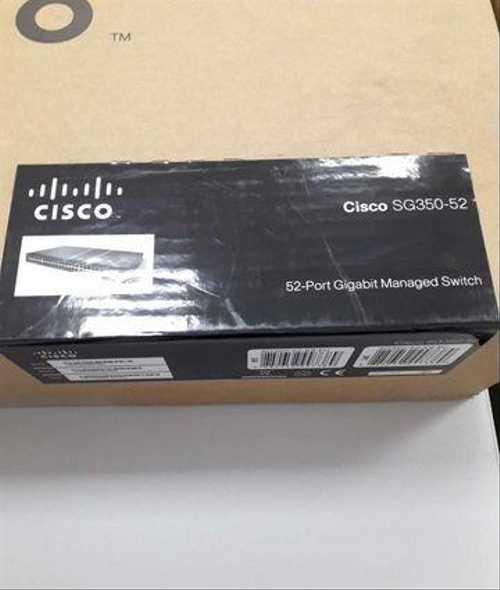 Коммутатор Cisco SG350 52p