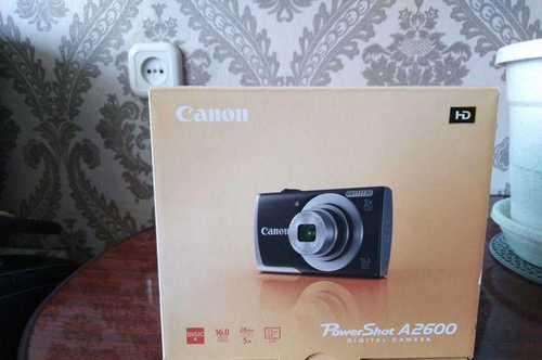 Компактный фотоаппарат Canon PowerShot A2600