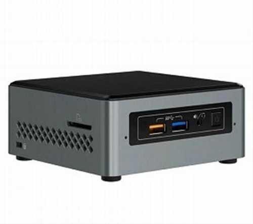 Мини-компьютер Intel NUC Kit (Intel Celeron J3455 1.5GHz/SO-DDR3 2048MB/eMMC 32GB/Intel HD Graphics 500/glan/Wi-Fi/VGA/hdmi/WIN 10 Home) boxnuc6caysaj